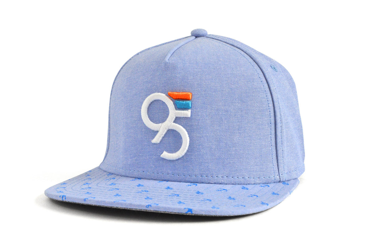 The Chester - Blue - Snap Back Hat | nine five ltd.