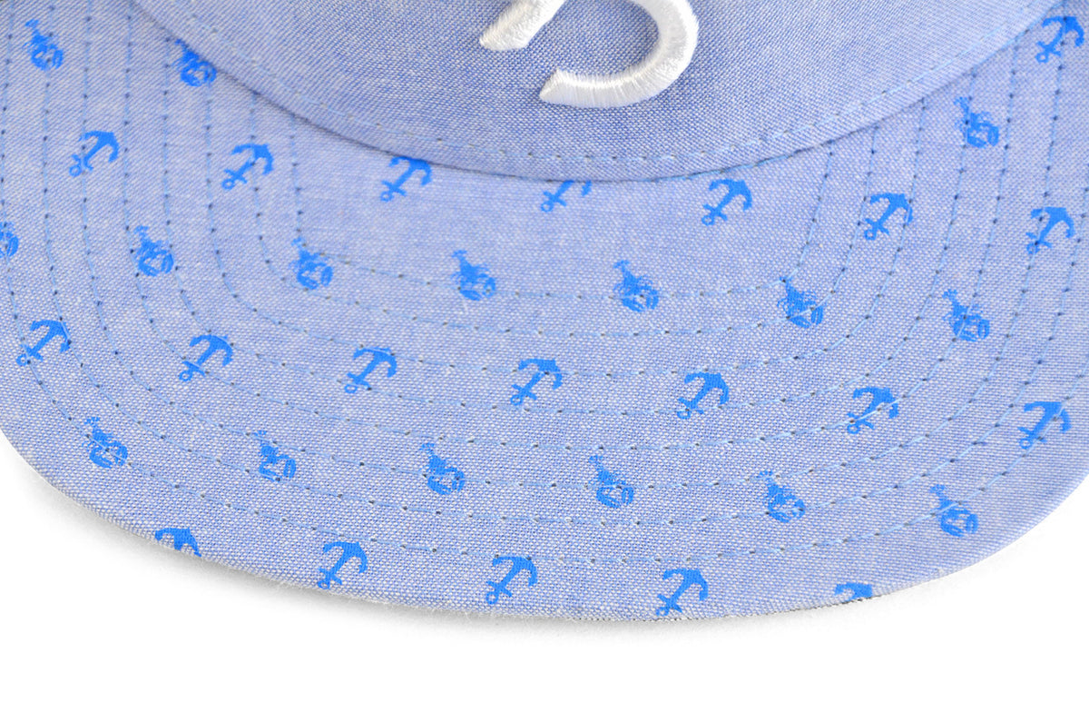 The Chester - Blue - Snap Back Hat | nine five ltd.